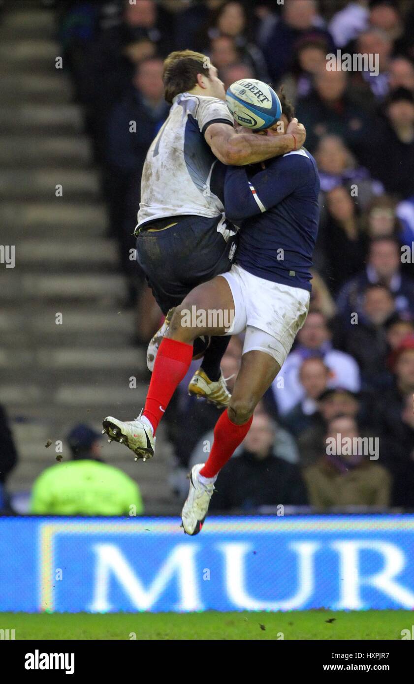 SEAN LAMONT & BENJAMIN FALL SCOTLAND V FRANCE MURRAYFIELD EDINBURGH ...