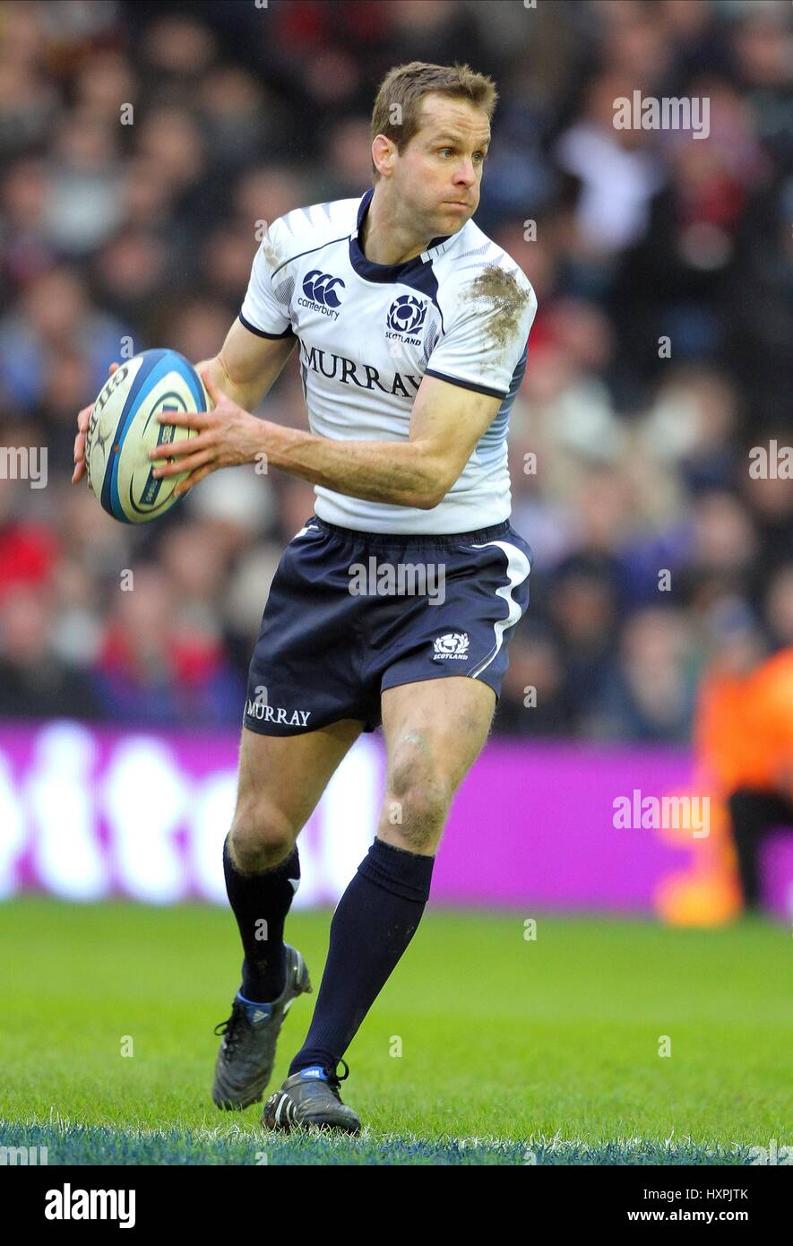 CHRIS PATTERSON SCOTLAND & EDINBURGH RU MURRAYFIELD EDINBURGH SCOTLAND ...