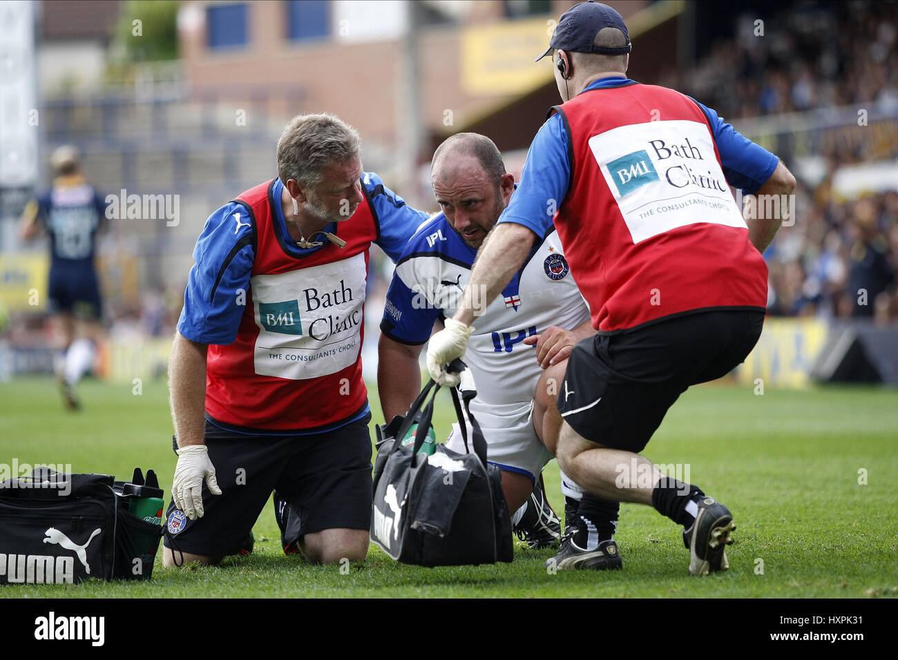DAVID FLATMAN BATH RUGBY BATH RUGBY HEADINGLEY CARNEGIE LEEDS ENGLAND ...