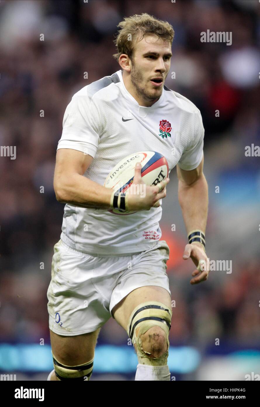 TOM CROFT ENGLAND RU TWICKENHAM MIDDLESEX ENGLAND 06 November 2010 ...