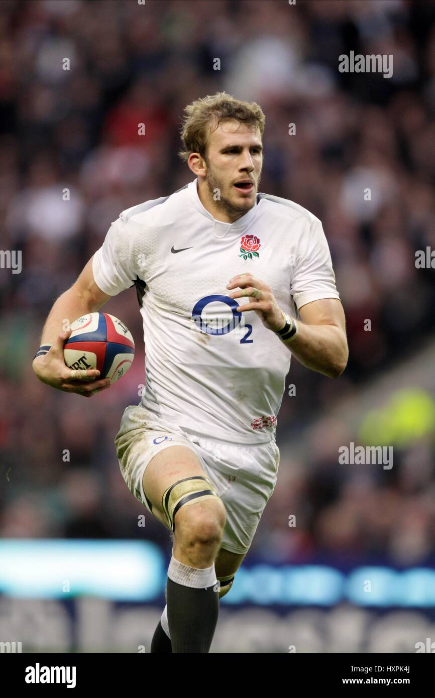 TOM CROFT ENGLAND RU TWICKENHAM MIDDLESEX ENGLAND 06 November 2010 ...