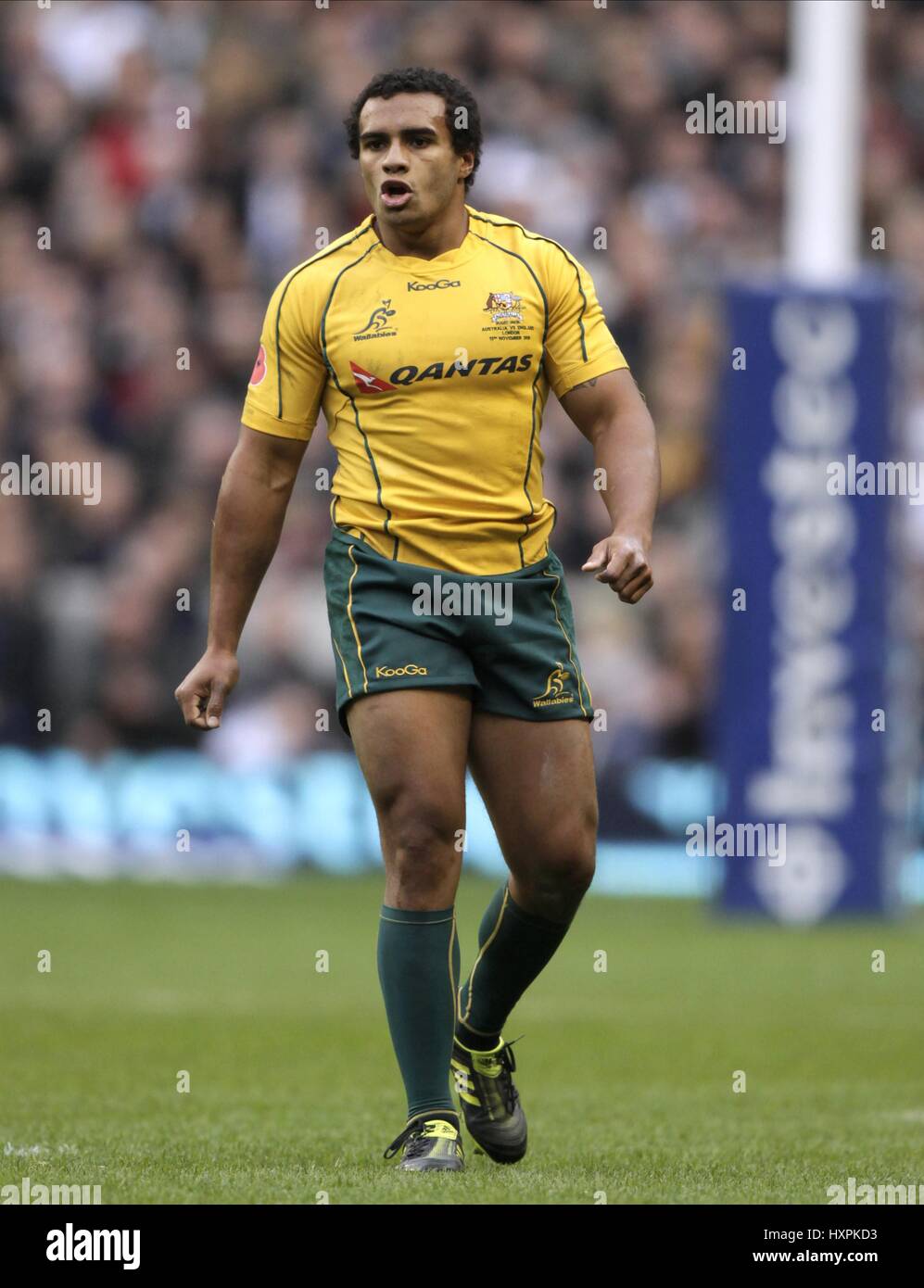 WILL GENIA AUSTRALIA RU AUSTRALIA RU TWICKENHAM MIDDLESEX ENGLAND 13 ...