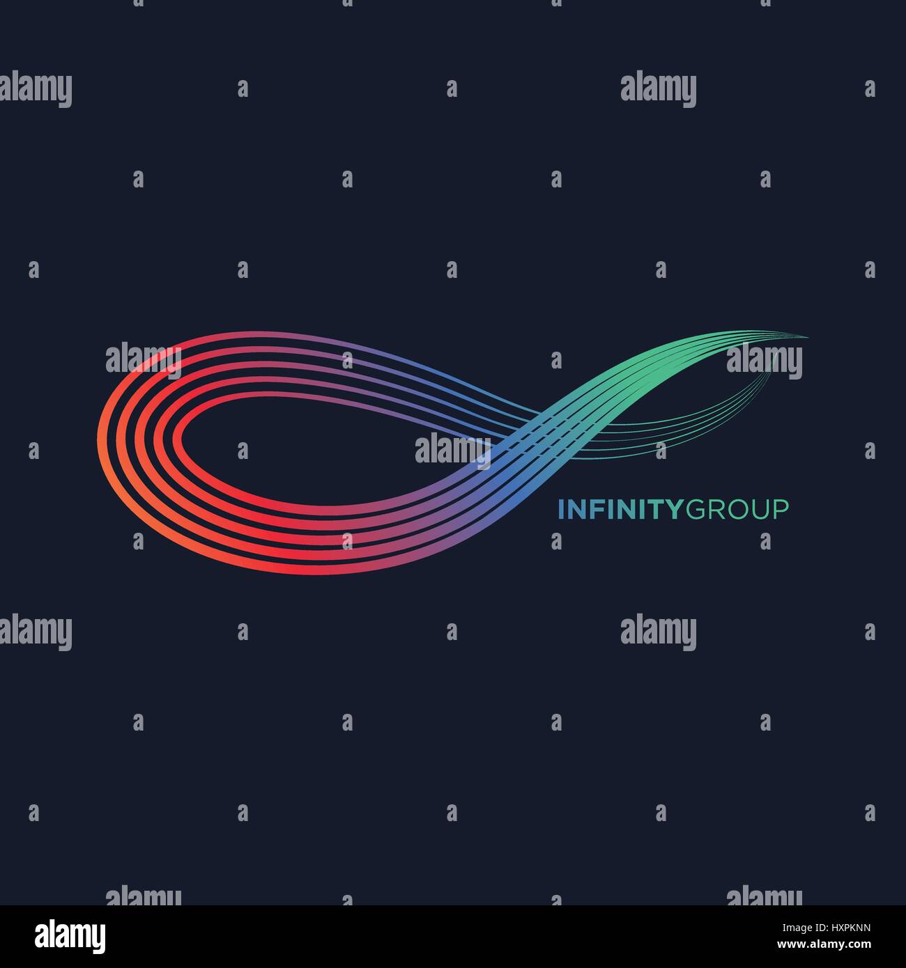 Infinity symbol vector vector vectors hi-res stock photography and ...