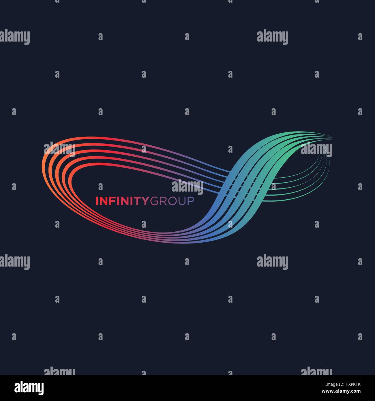 Infinity vector design, colorful shape Stock Vector Image & Art - Alamy