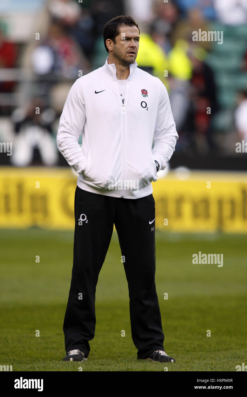 ANDY FARRELL ENGLAND RU DEFENCE COACH ENGLAND RU DEFENCE COACH ...
