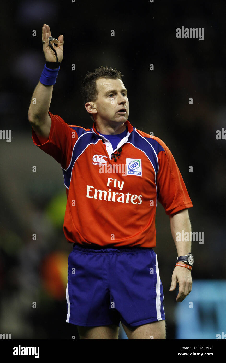 NIGEL OWENS IRB RUGBY REFEREE IRB RUGBY REFEREE TWICKENHAM MIDDLESEX ...