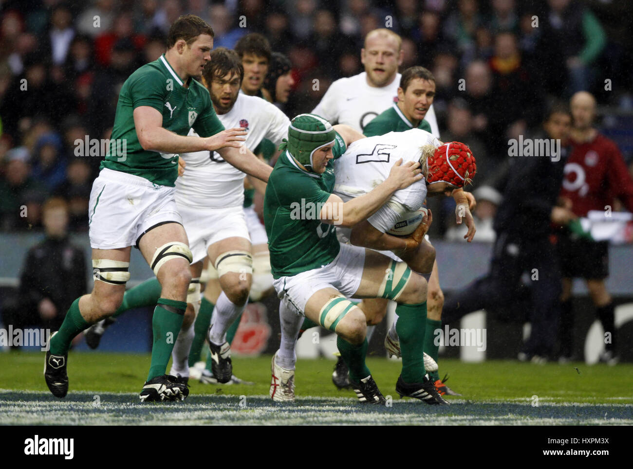 MOURITZ BOTHA SEAN O'BRIEN ENGLAND V IRELAND ENGLAND V IRELAND ...