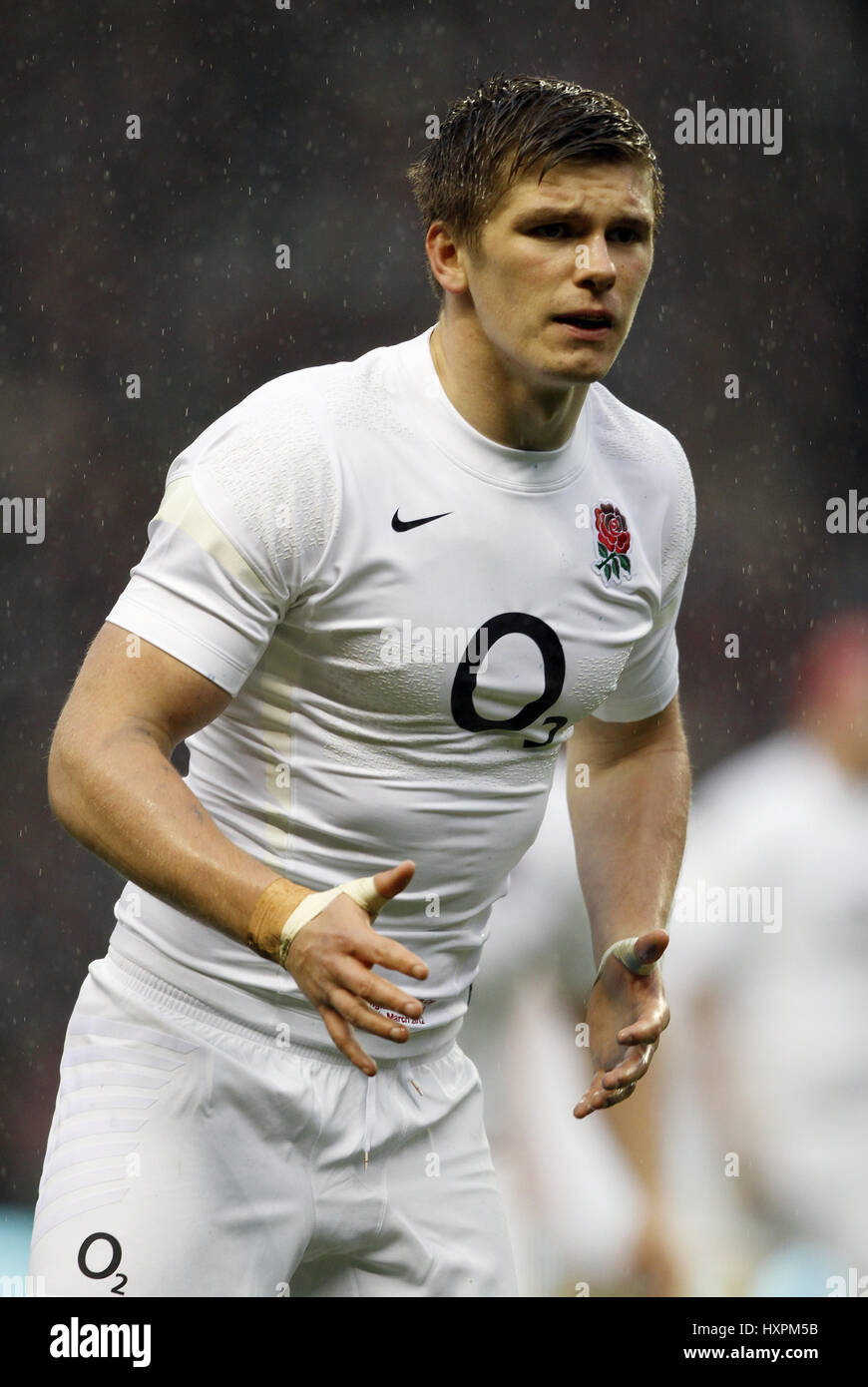 OWEN FARRELL ENGLAND SARACENS RU ENGLAND & SARACENS RU TWICKENHAM ...