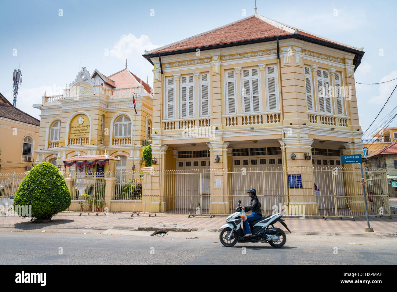 Cambodia battambang province town battambang hi-res stock photography ...
