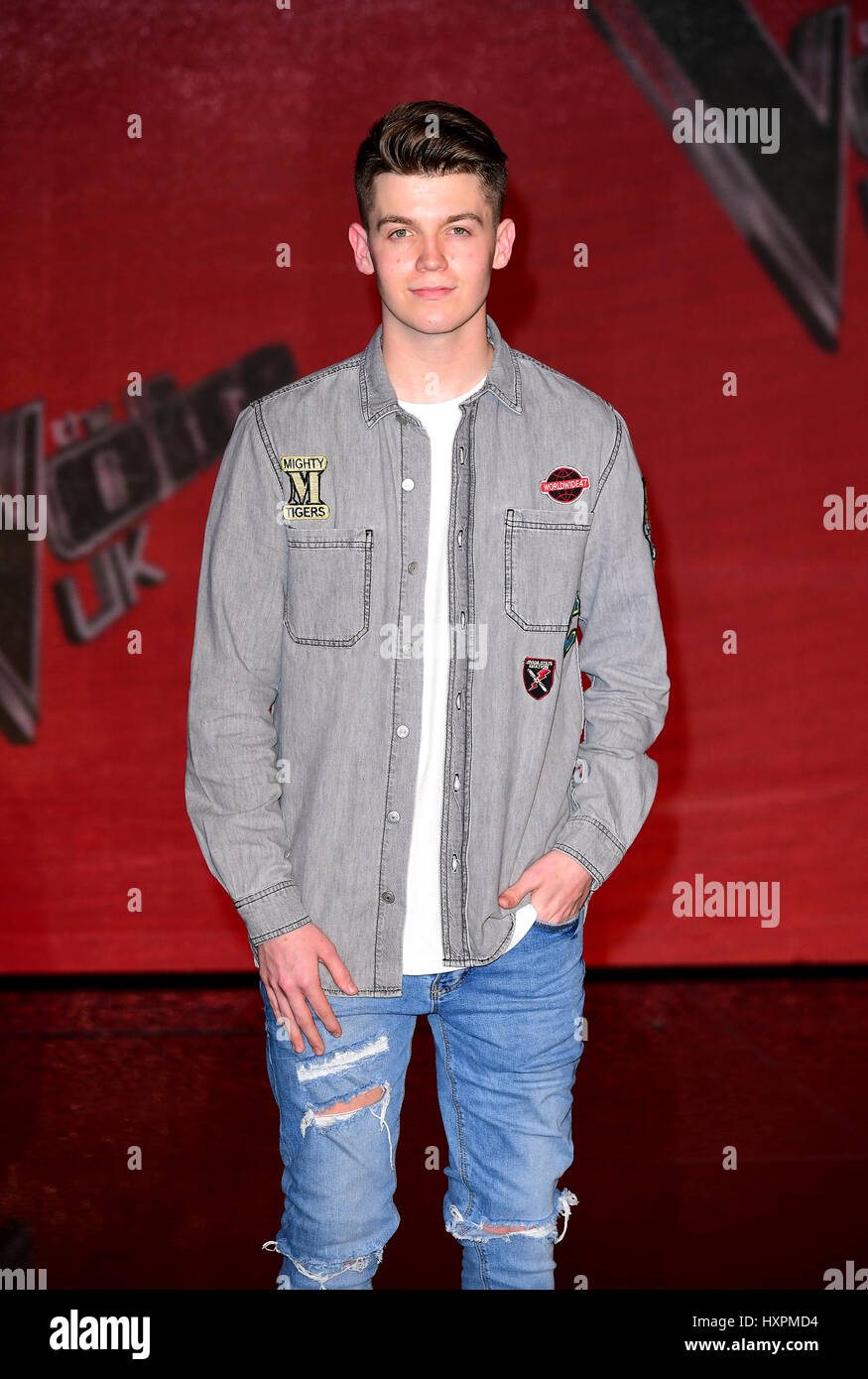 Jamie Miller attending The Voice UK final photocall in London Stock ...