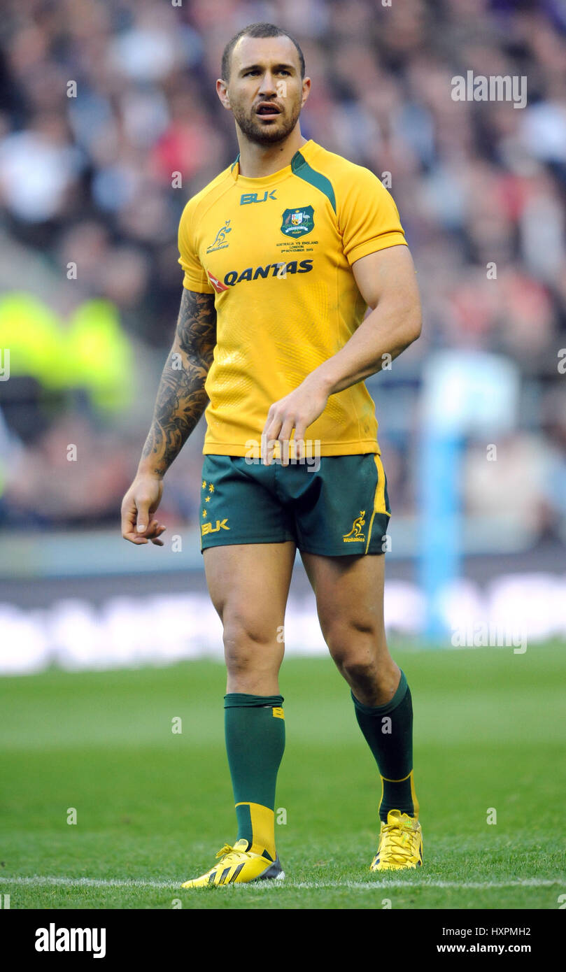 QUADE COOPER AUSTRALIA RU AUSTRALIA RU TWICKENHAM LONDON ENGLAND 02 ...