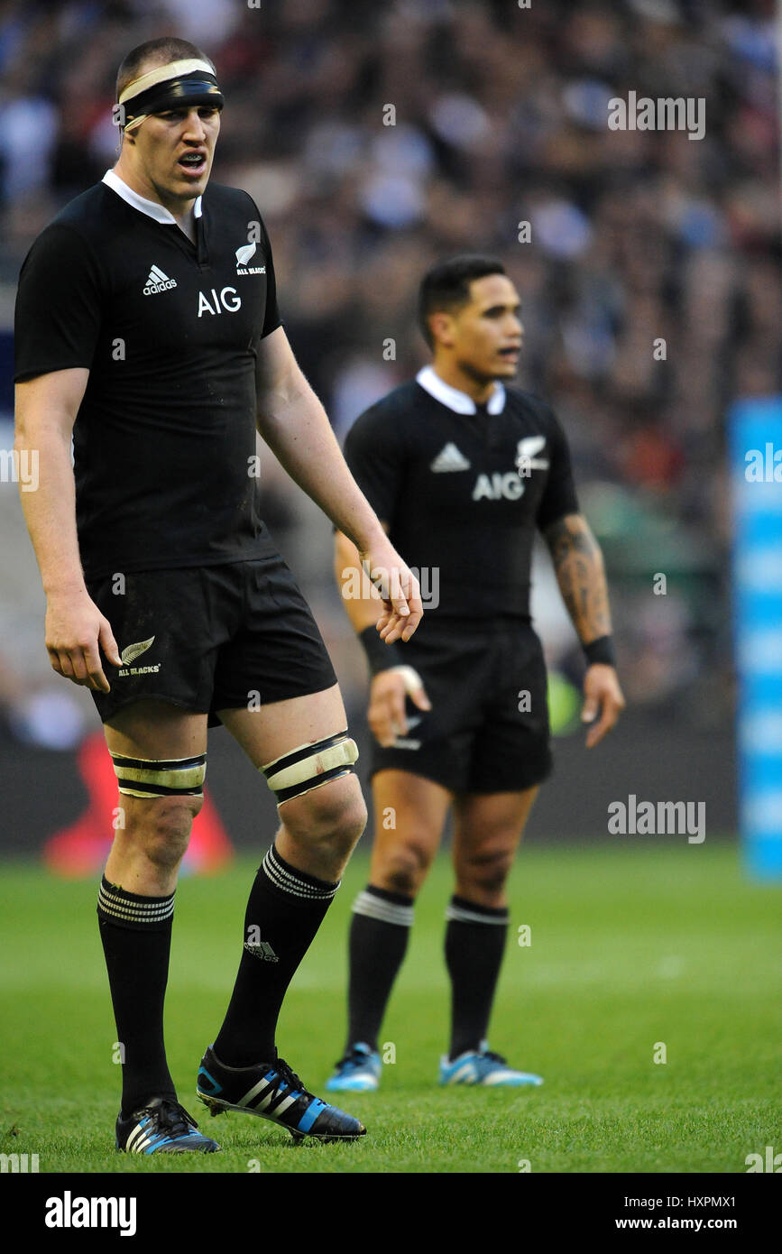 BRODIE RETALLICK AARON SMITH NEW ZEALAND RU NEW ZEALAND RU TWICKENHAM ...