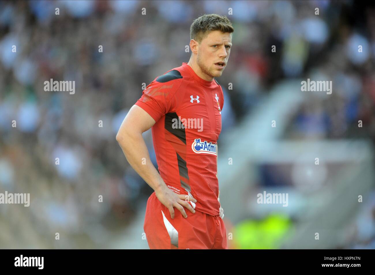 RHYS PRIESTLAND WALES RU SCARLETS WALES RU & SCARLETS TWICKENHAM LONDON ...