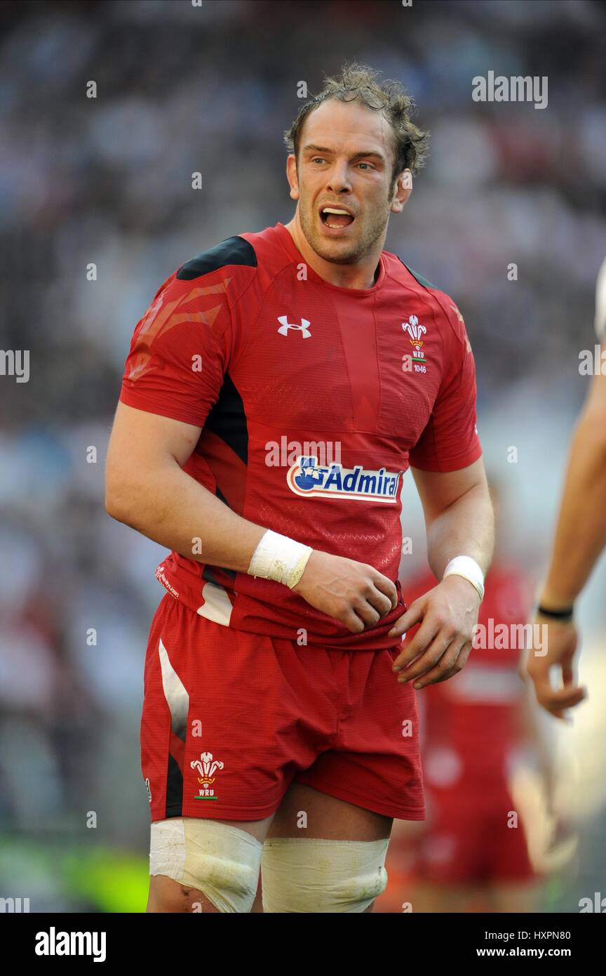 ALUN WYN JONES WALES OSPREYS WALES & OSPREYS TWICKENHAM LONDON ENGLAND ...