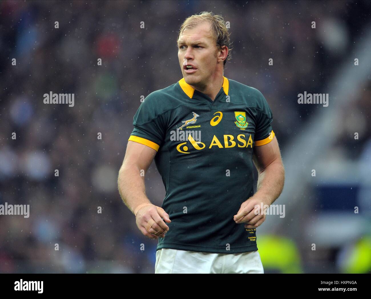 SCHALK BURGER SOUTH AFRICA RU SOUTH AFRICA RU TWICKENHAM LONDON ENGLAND ...