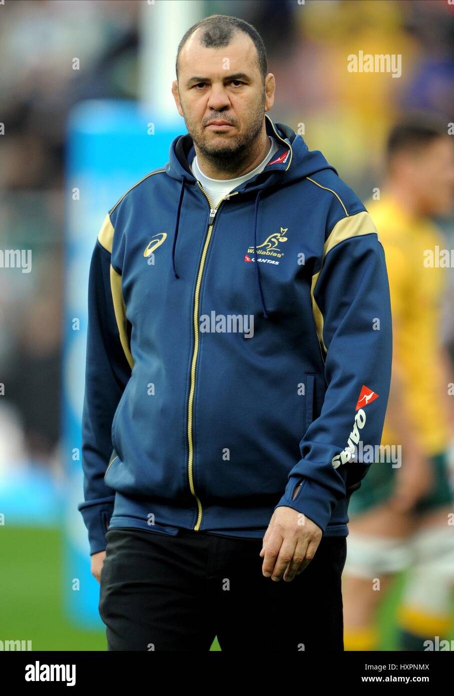 Australia coach michael cheika hi-res stock photography and images - Alamy