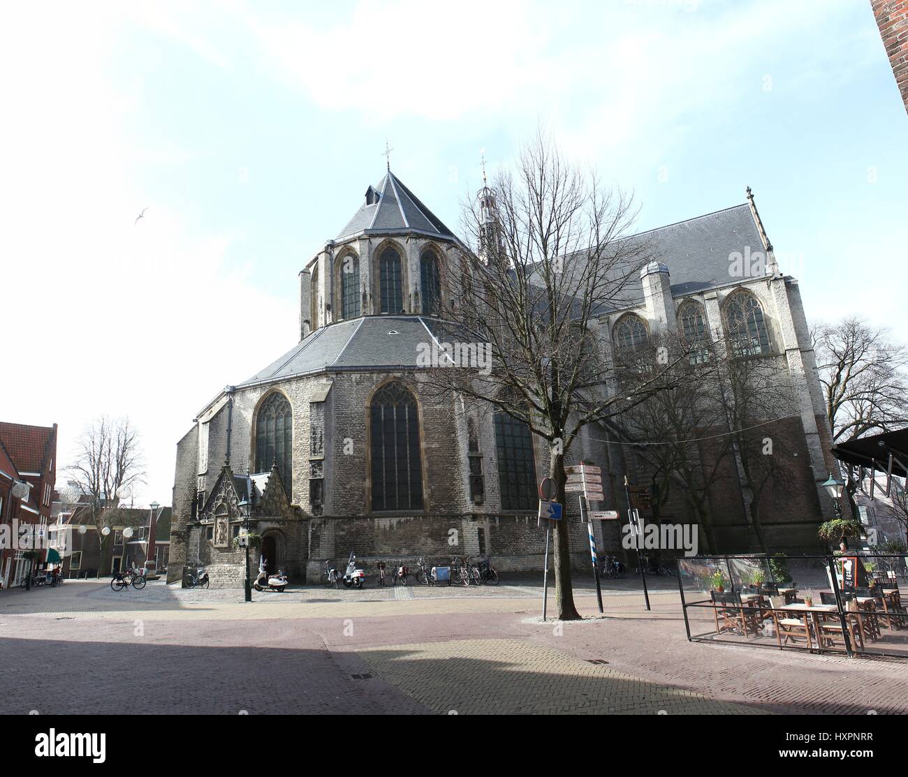 15th century Grote or Sint Laurenskerk (St. Lawrence Church) at ...