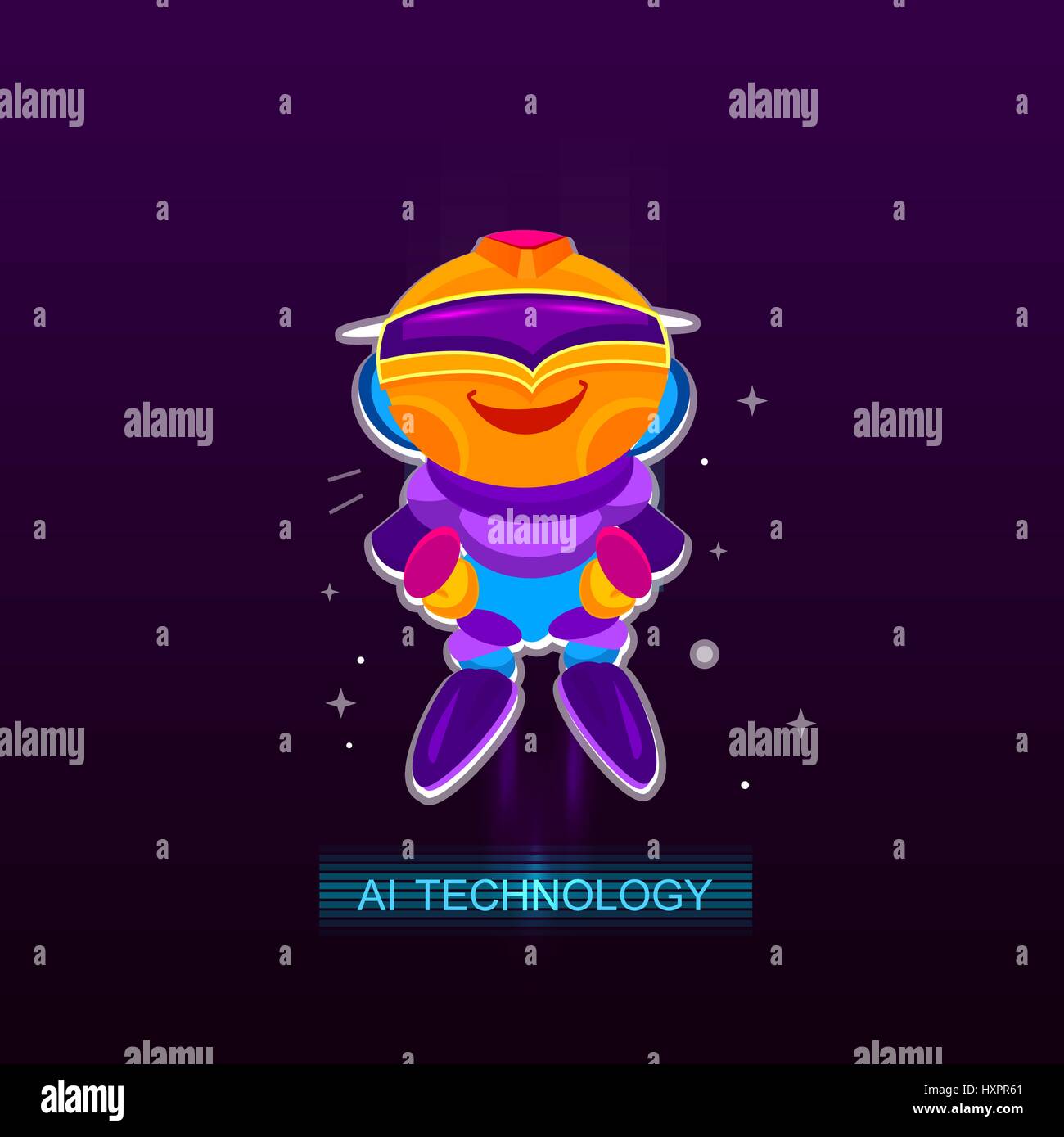 Spambot background Stock Vector Images - Alamy
