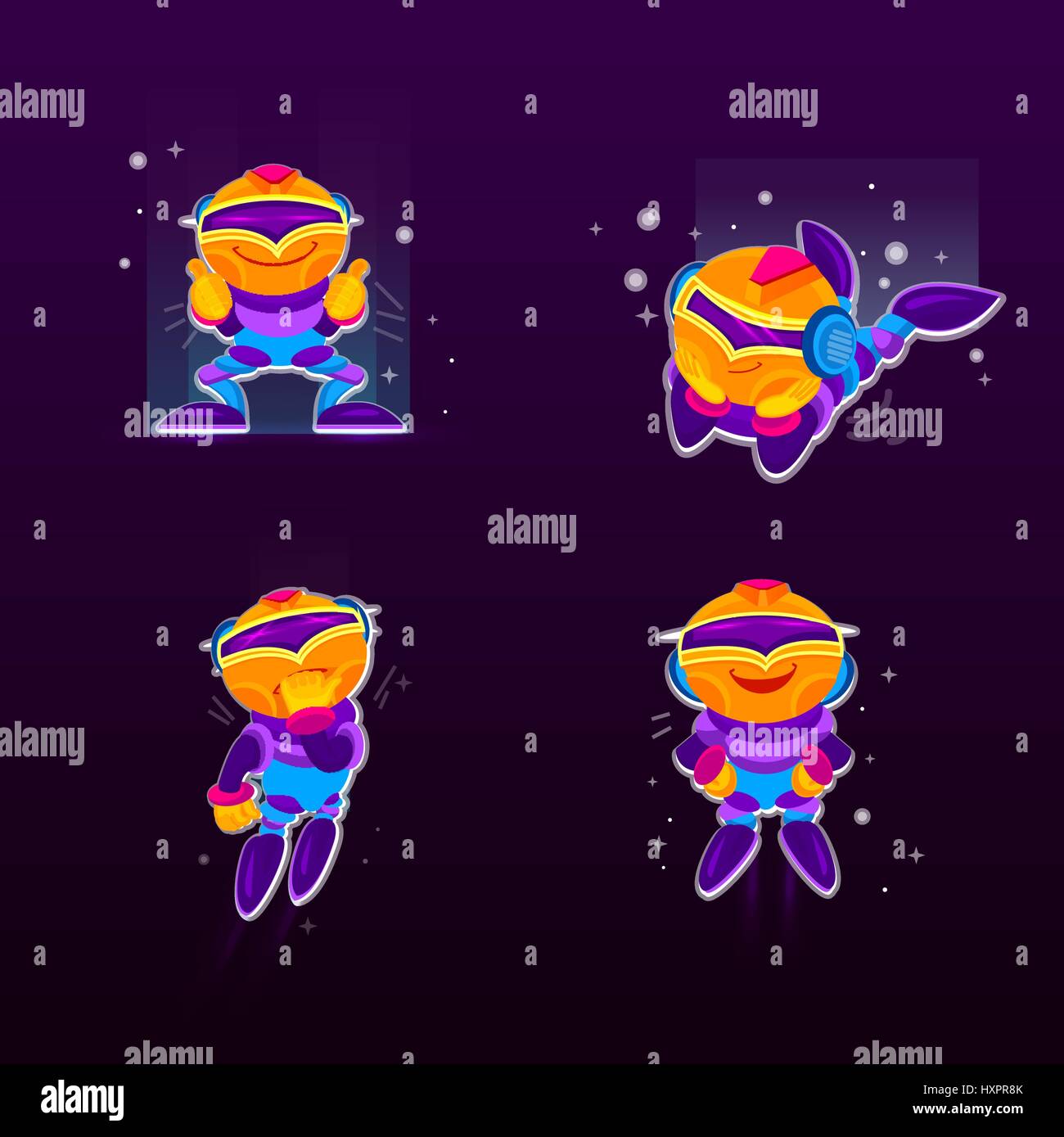 Robot profile Stock Vector Images - Alamy