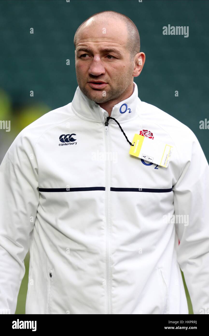 England coach steve borthwick hi-res stock photography and images - Alamy