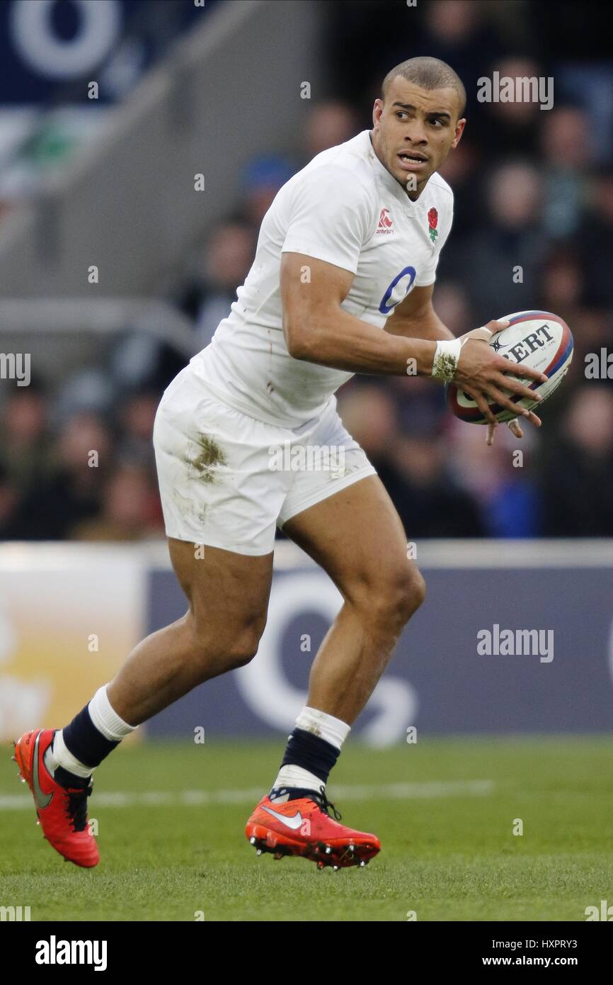 JONATHAN JOSEPH ENGLAND BATH RUGBY ENGLAND & BATH RUGBY TWICKENHAM ...