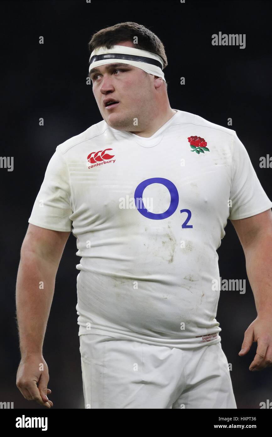 JAMIE GEORGE ENGLAND SARACENS ENGLAND & SARACENS TWICKENHAM LONDON ...