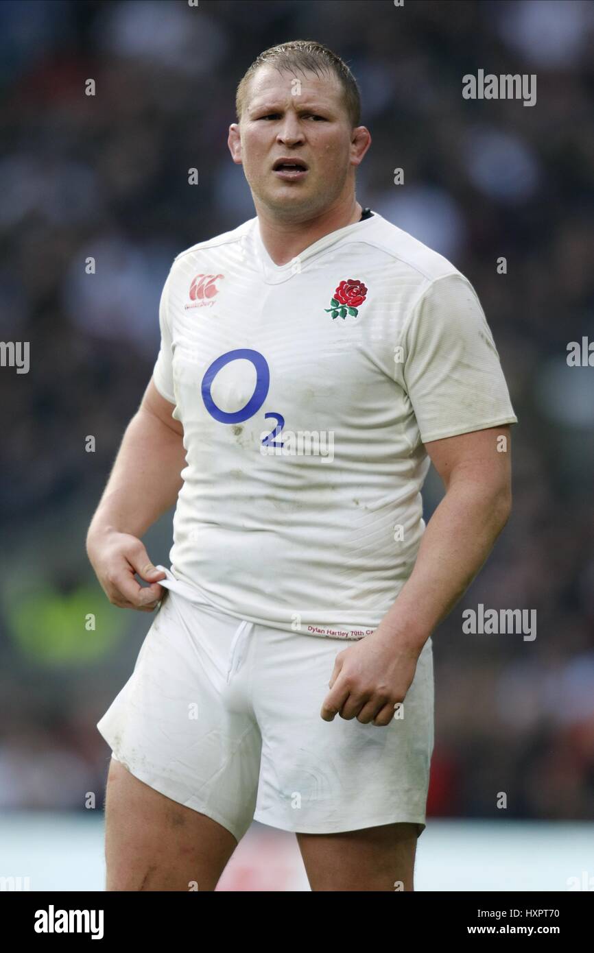 DYLAN HARTLEY ENGLAND NORTHAMPTON SAINTS RU ENGLAND & NORTHAMPTON ...