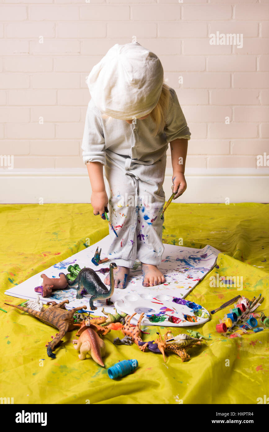 Messy Play High Resolution Stock Photography and Images - Alamy