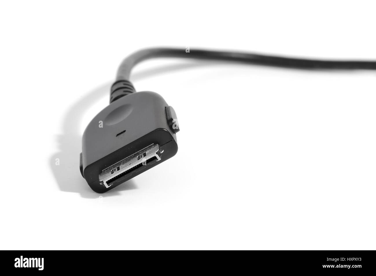 cable isolated on white background Stock Photo - Alamy