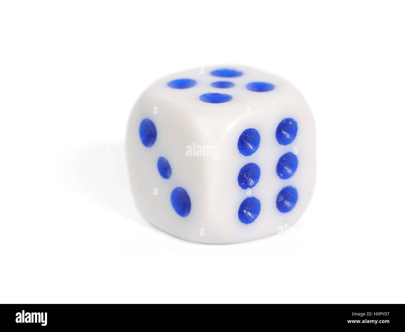 Dice isolated on white background Stock Photo - Alamy