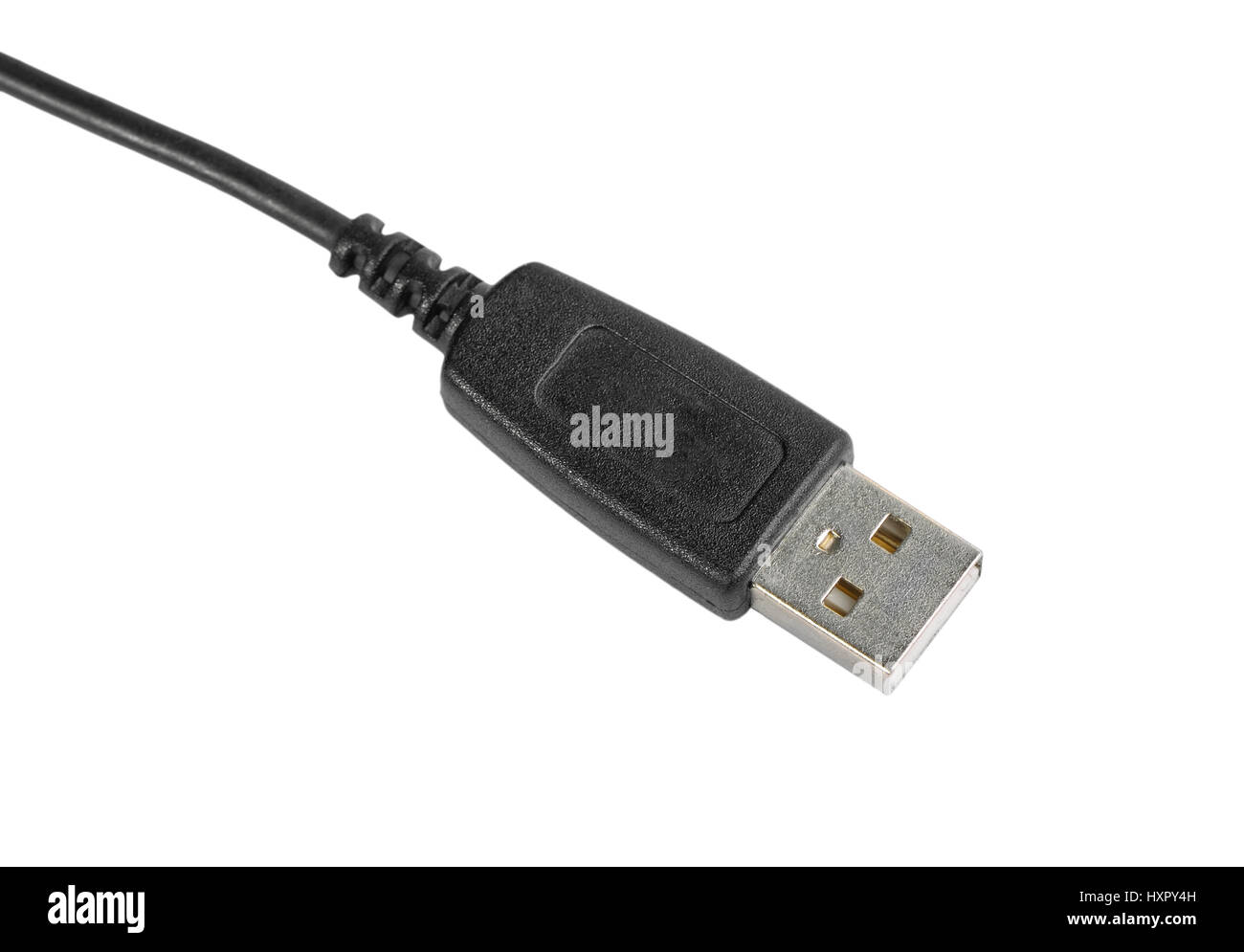 Isolated black white usb hi-res stock photography and images - Alamy