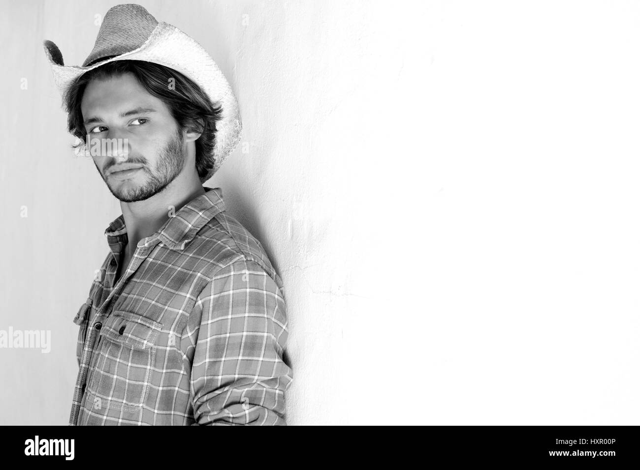 Rugged handsome man face hi-res stock photography and images - Alamy