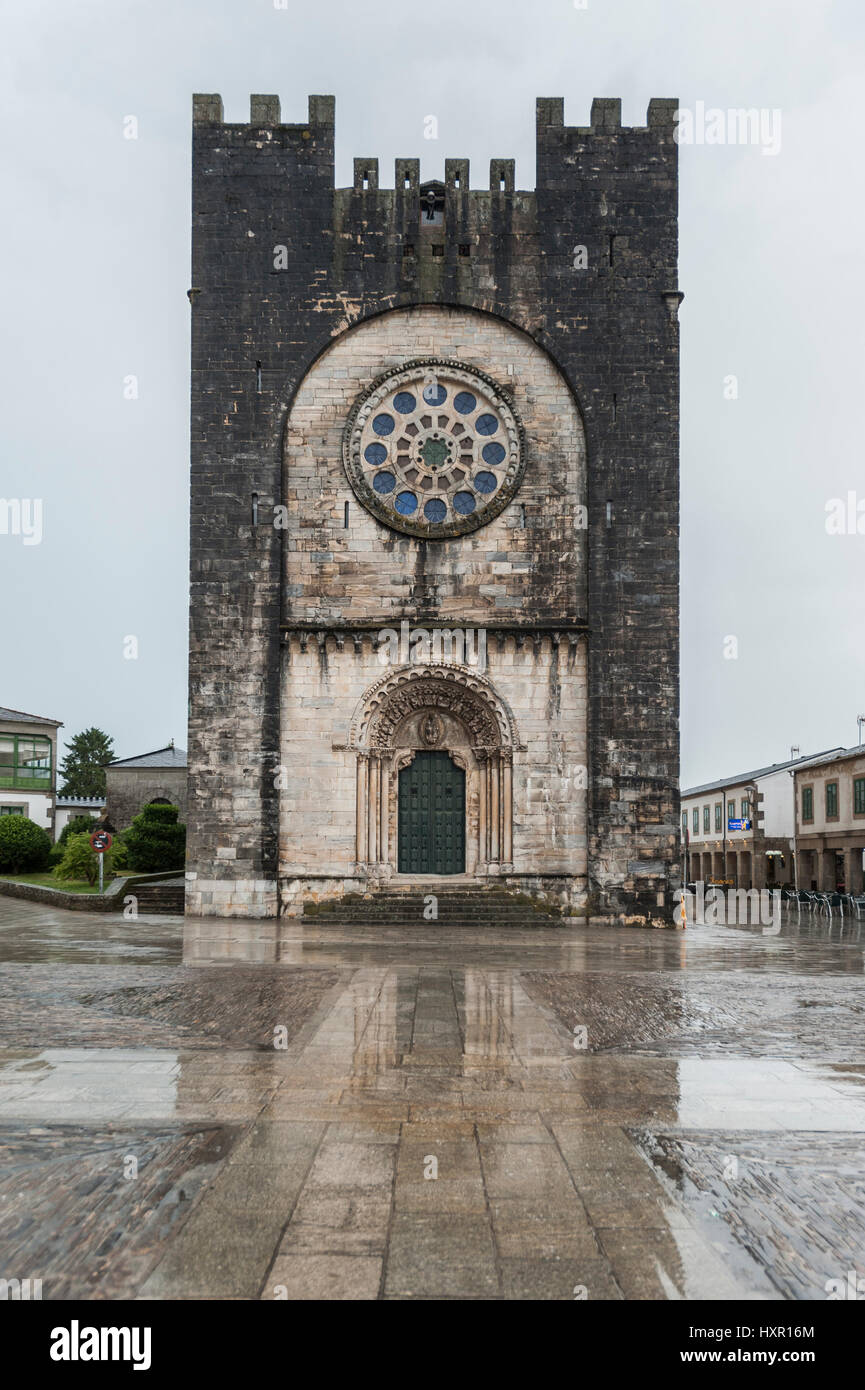 Church of san xoán of portomarín hi-res stock photography and images ...