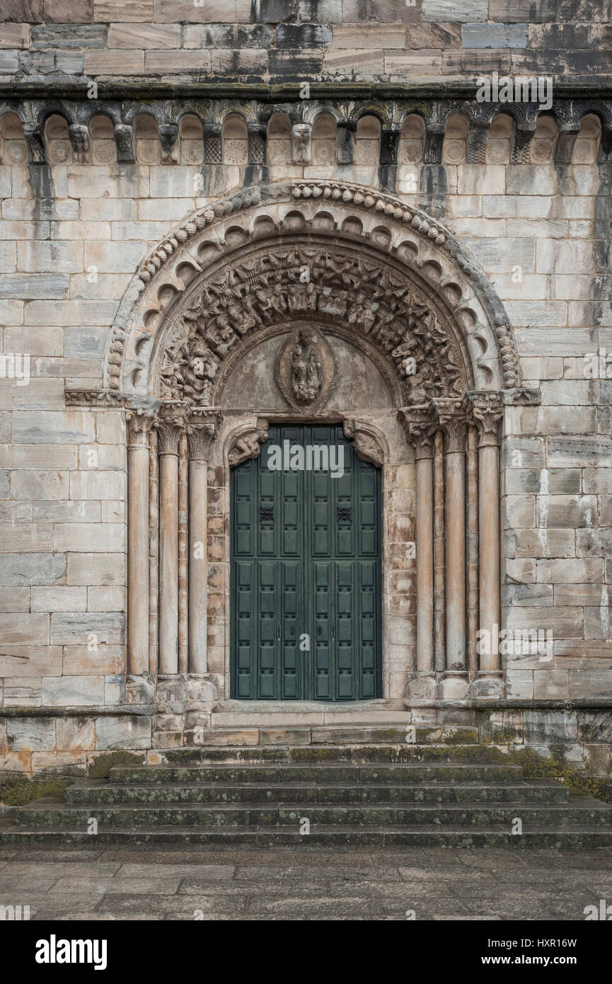 Church of San Xoán (or Saint John) of Portomarín, Portomarín, Lugo ...
