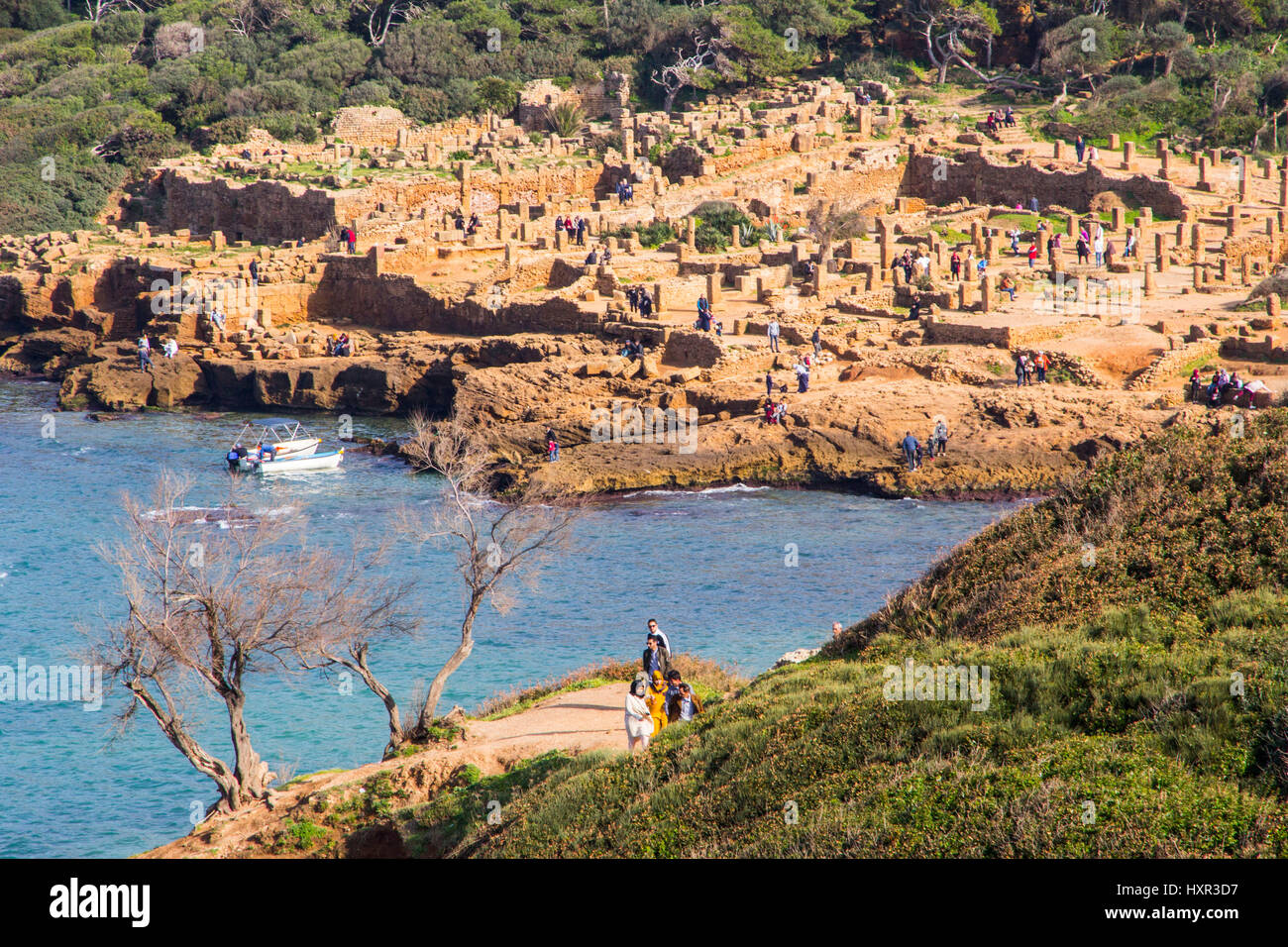 Tipaza, or Tipasa, was an ancient Phoenician trading post conquered by ...