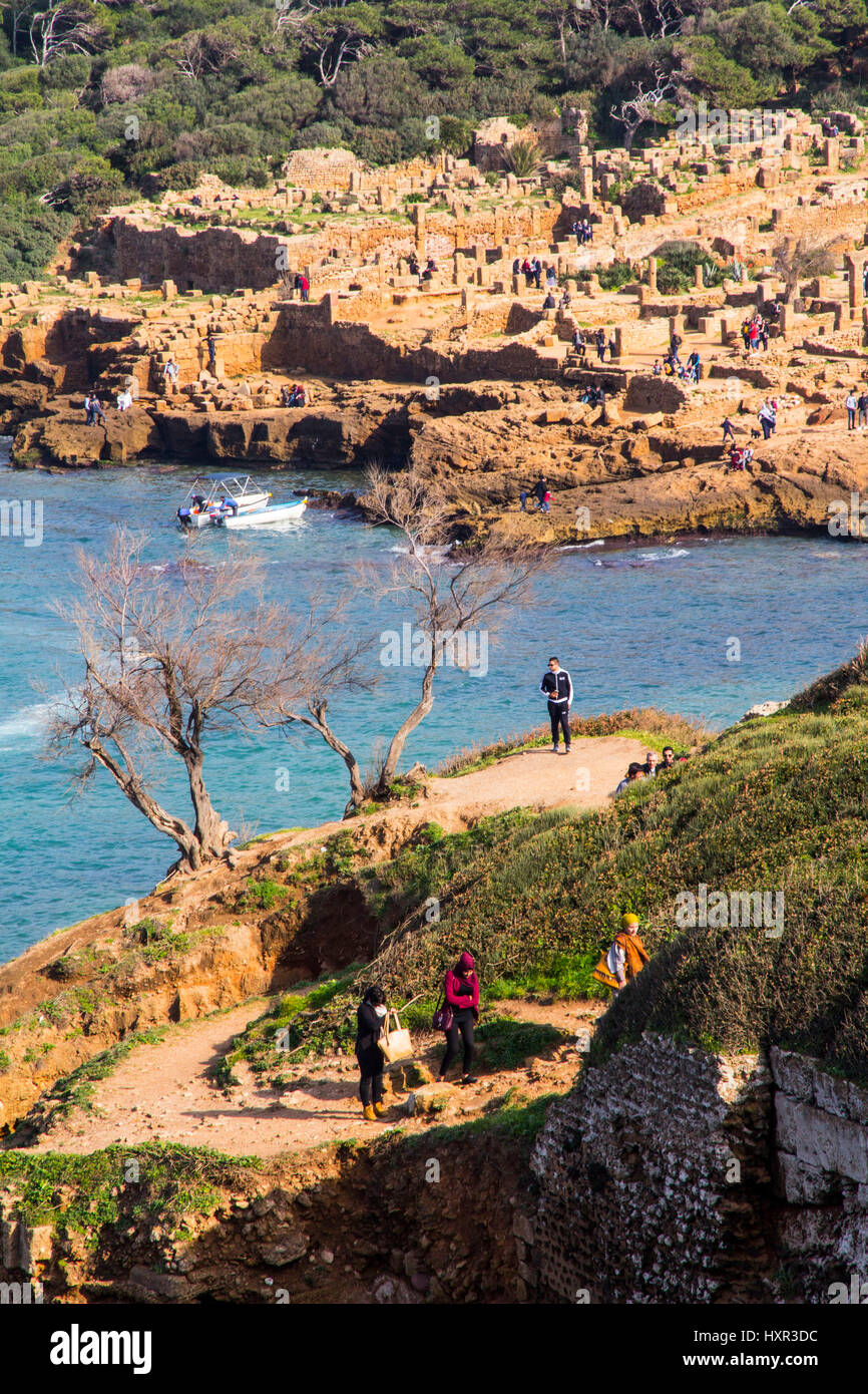 Tipaza, or Tipasa, was an ancient Phoenician trading post conquered by ...