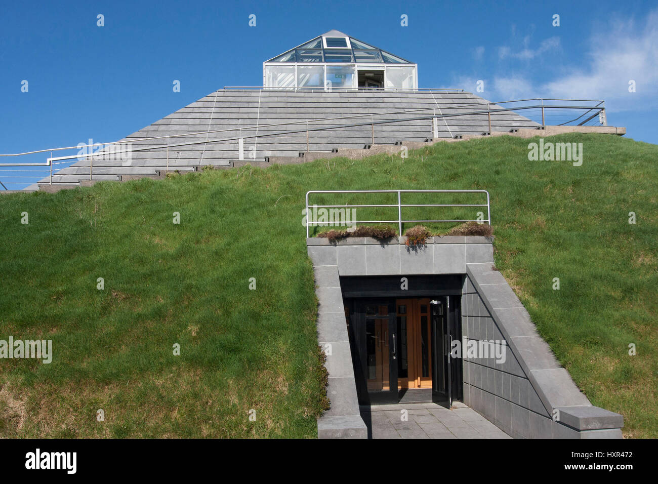 The Ceide Fields Visitor Centre at The Céide Fields in County Mayo ...