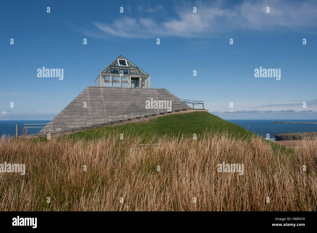The Ceide Fields Visitor Centre at The Céide Fields in County Mayo ...