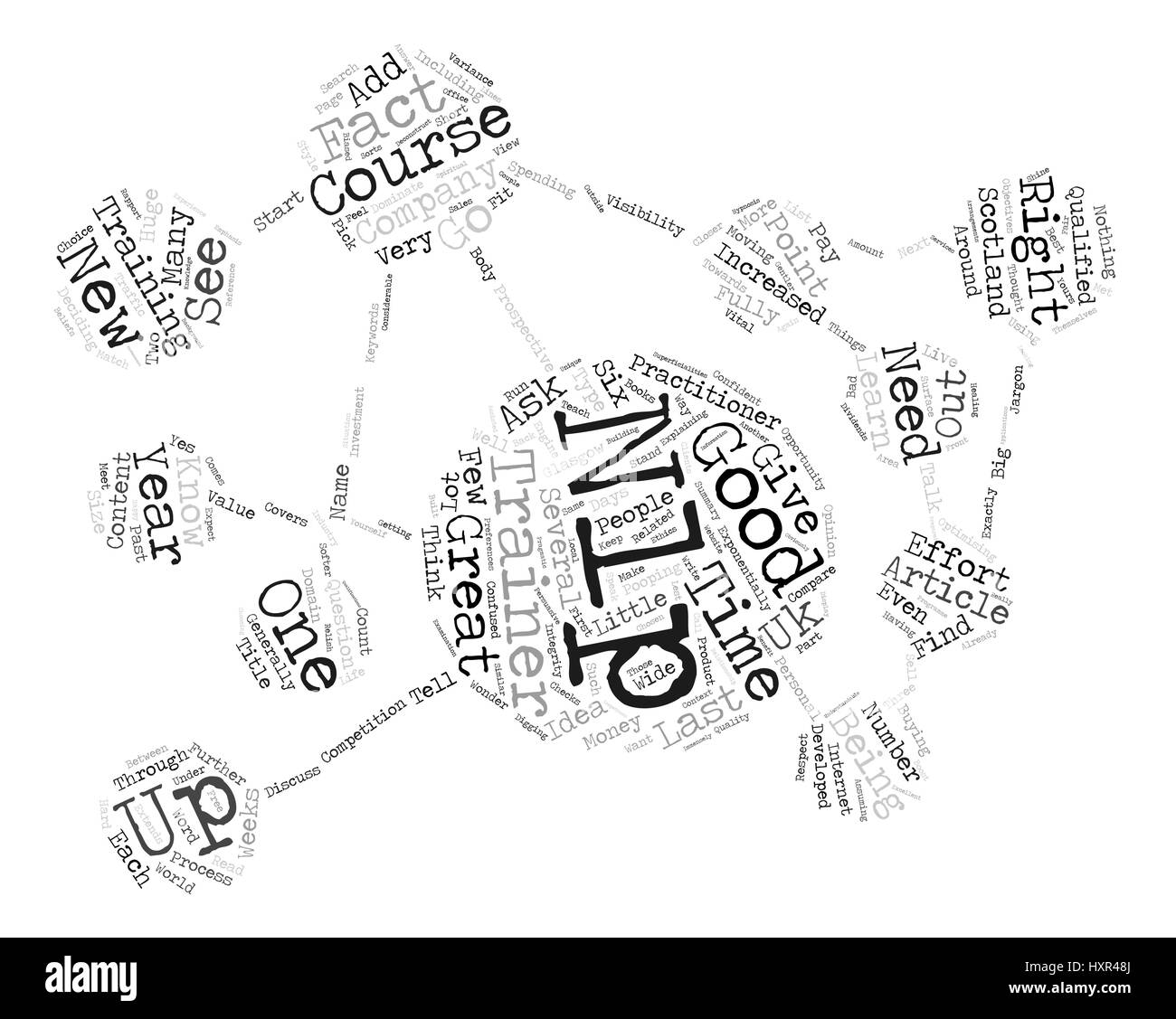 Nlp Text Word Cloud Concept High Resolution Stock Photography and ...