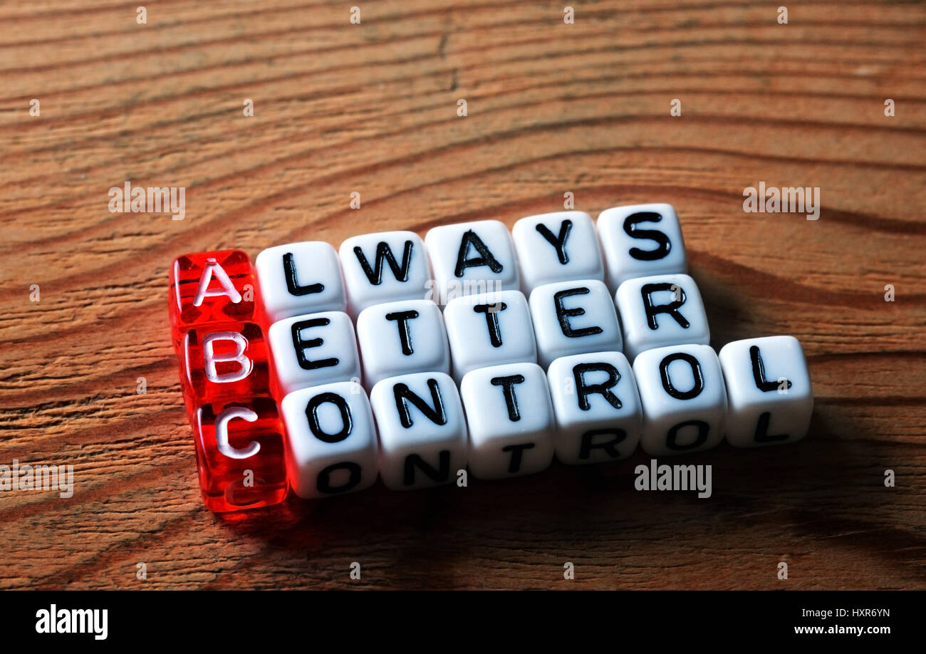 Better control hi-res stock photography and images - Alamy