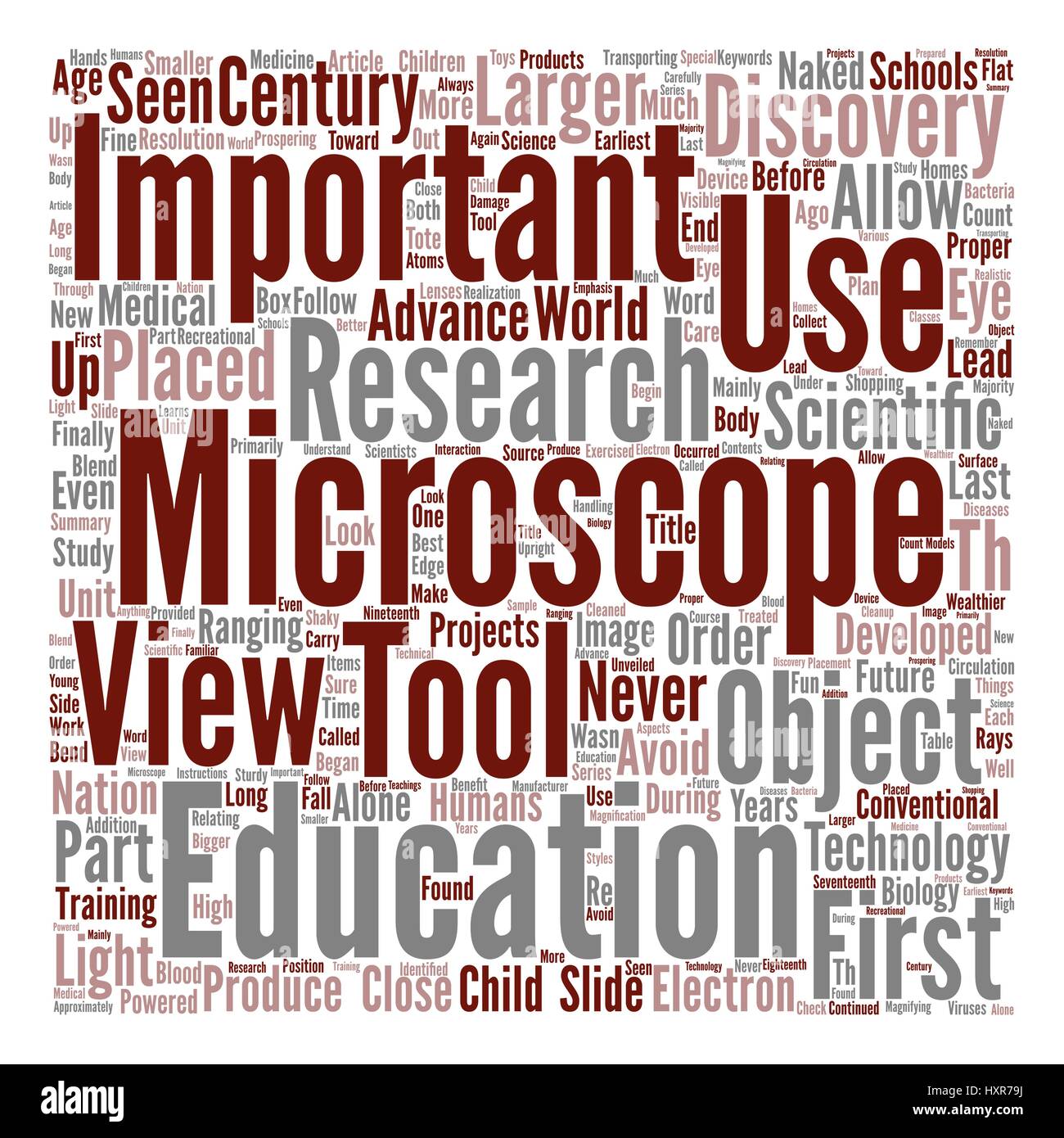 Close Up Microscope Stock Vector Images - Alamy