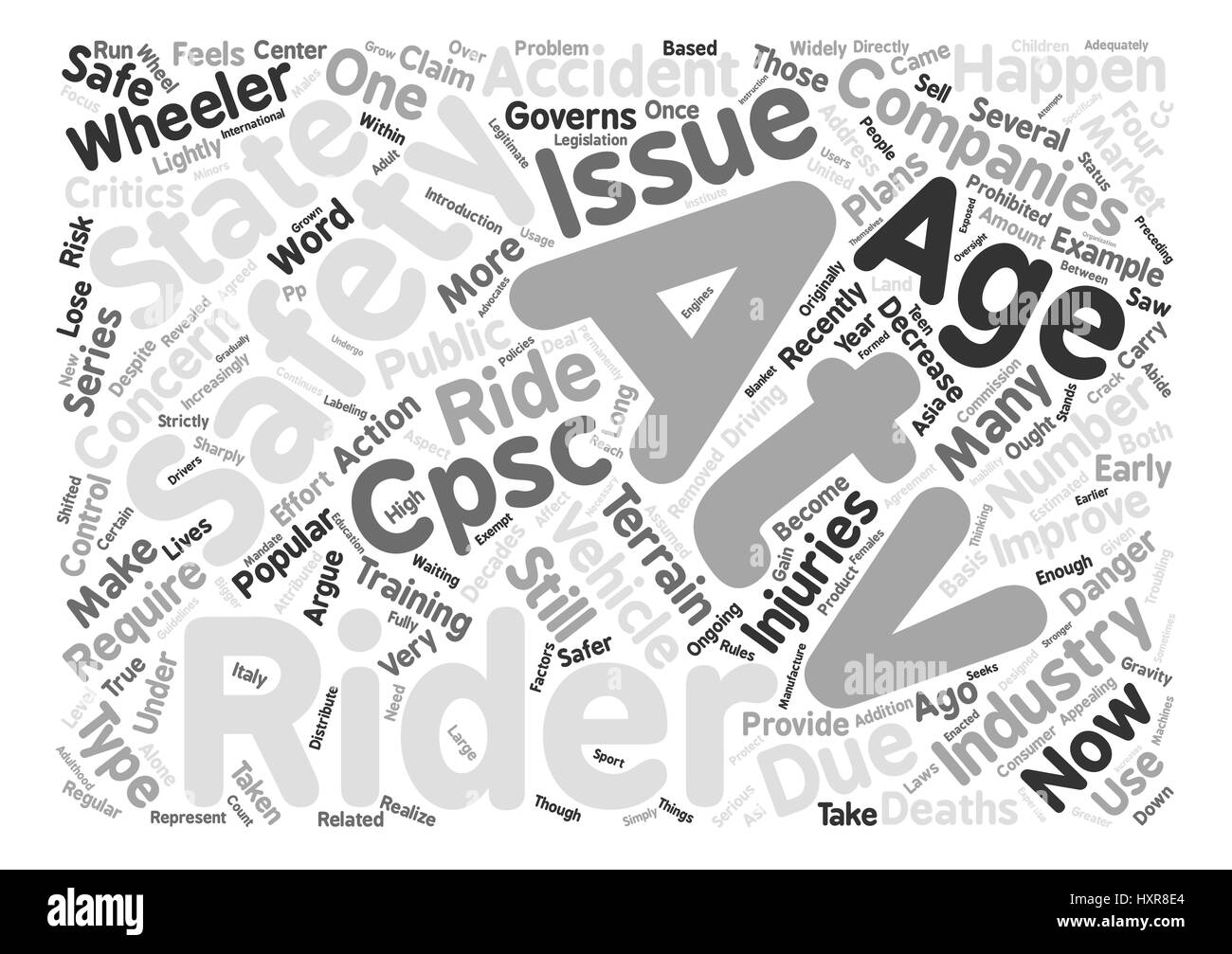 Atv Danger Stock Vector Images - Alamy