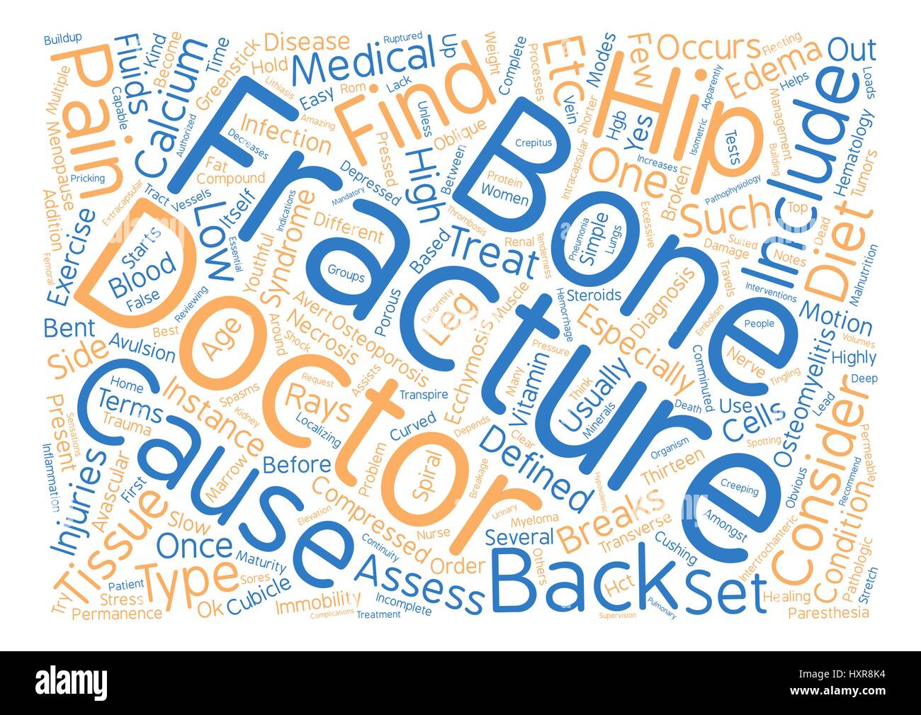 Types Of Fractures Cut Out Stock Images & Pictures - Alamy