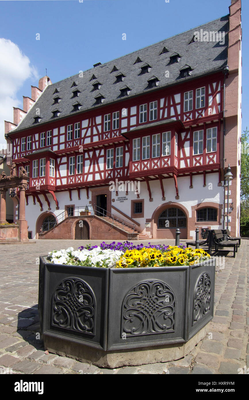 Germany, Hessen, Hanau, German goldsmith's house, Deutschland,Hessen ...