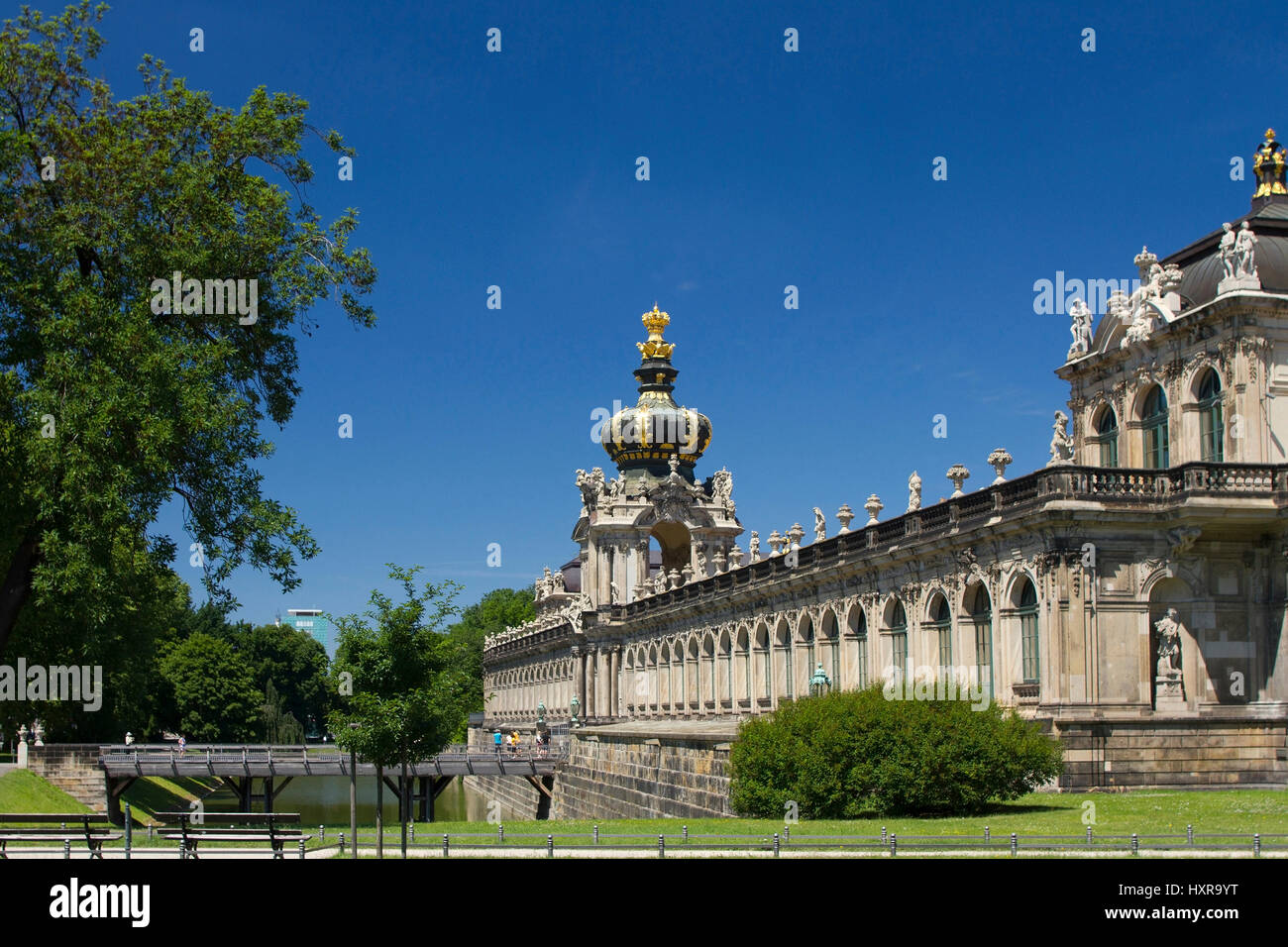 Crown gate with long galleries hi-res stock photography and images - Alamy