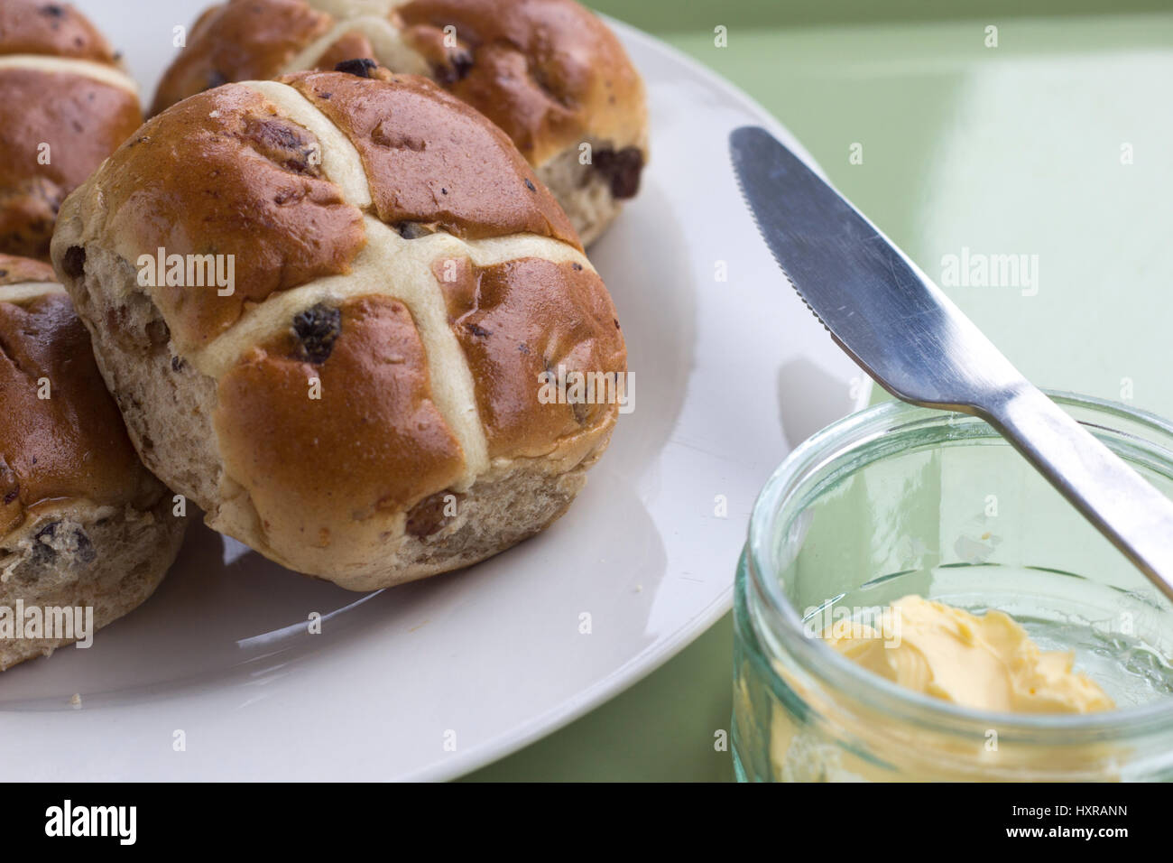 In 12th century an Anglican monk baked the buns and marked them with a ...