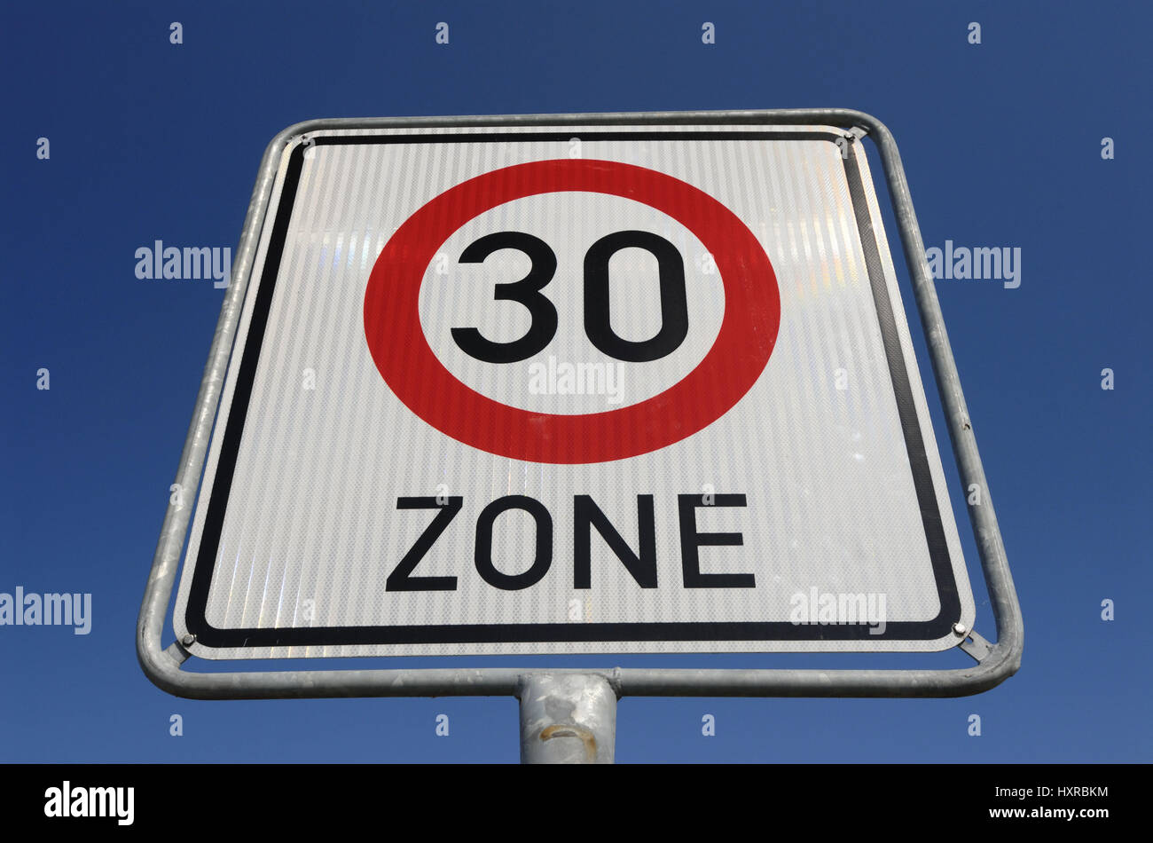 Tempo 30 Zone Stock Photo - Alamy