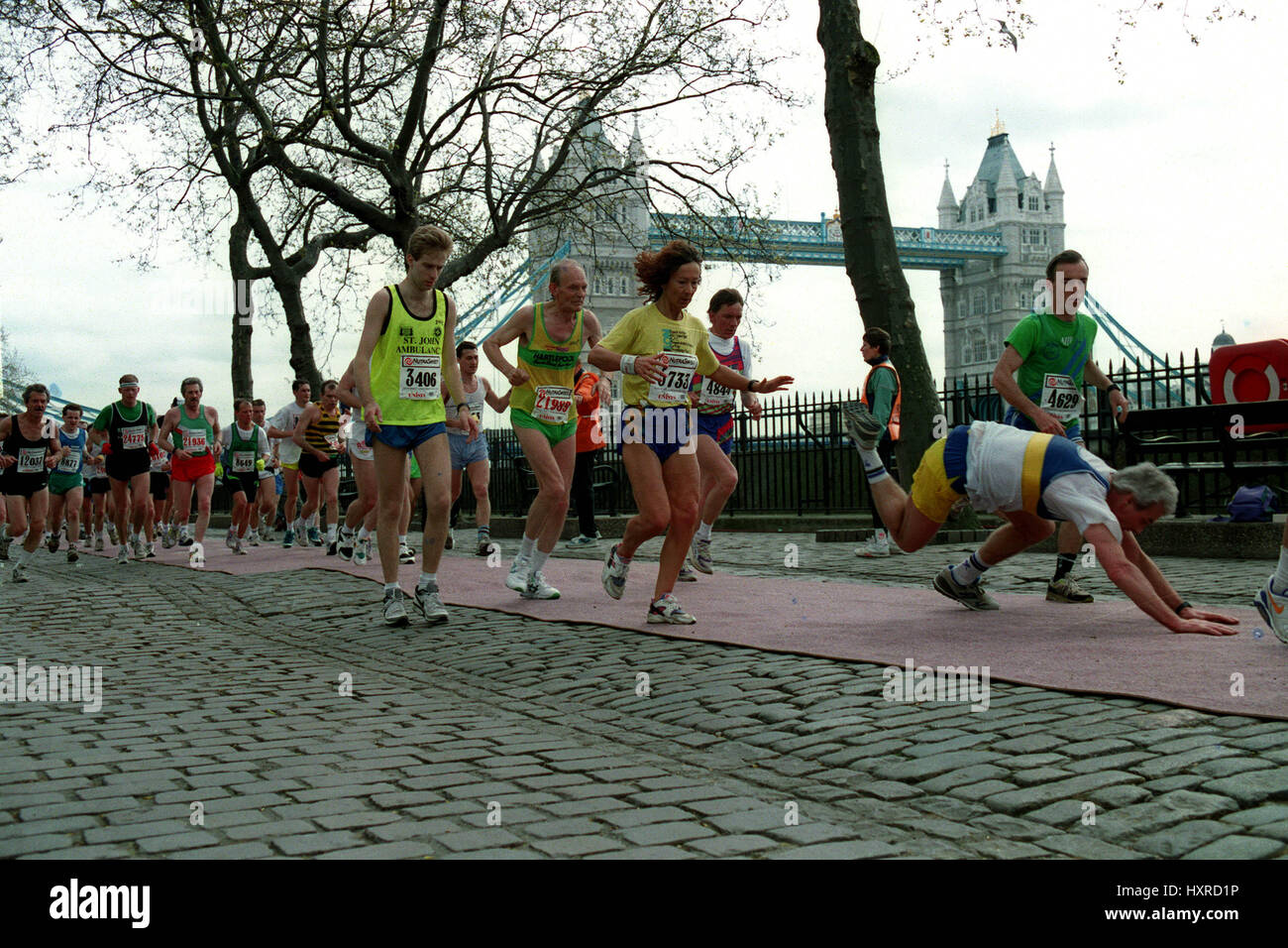 Runner london marathon hi-res stock photography and images - Alamy