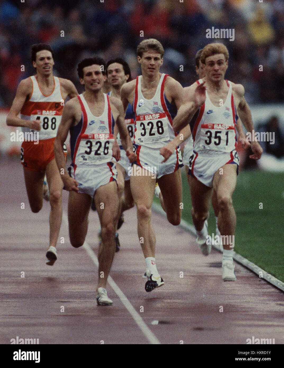 Seb coe running hi-res stock photography and images - Alamy