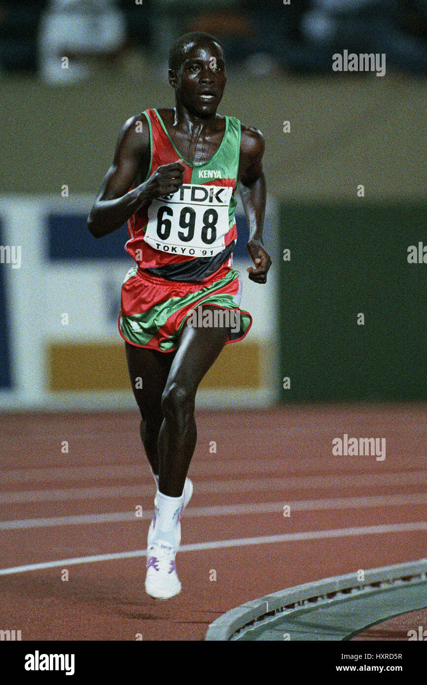 RICHARD CHELIMO 10000 METRES TOKYO 09 February 1992 Stock Photo - Alamy